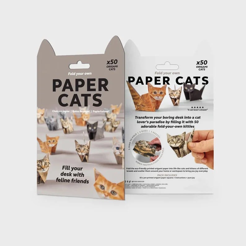 🐱DIY Paper Animals – Plynkar